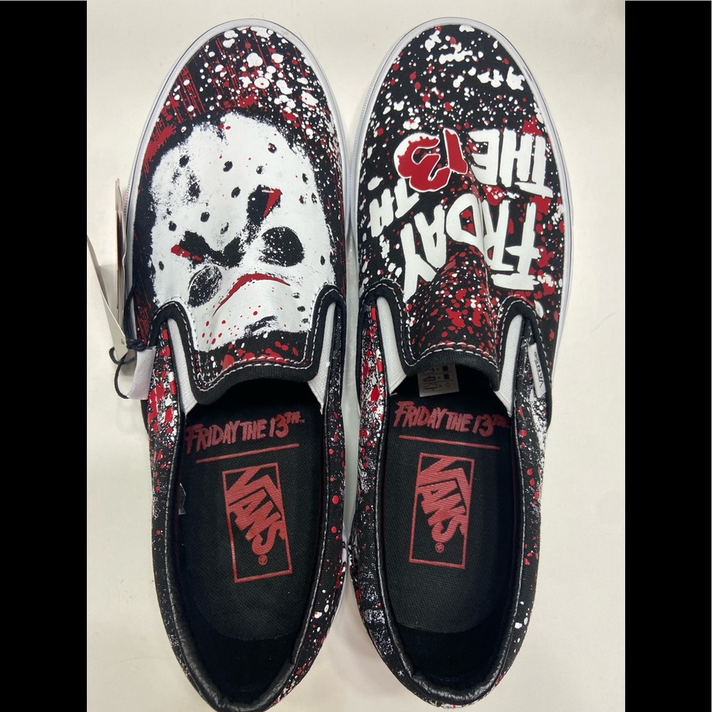 Vans Friday The 13th Jason Voorhees Glow In The Dark … - Gem